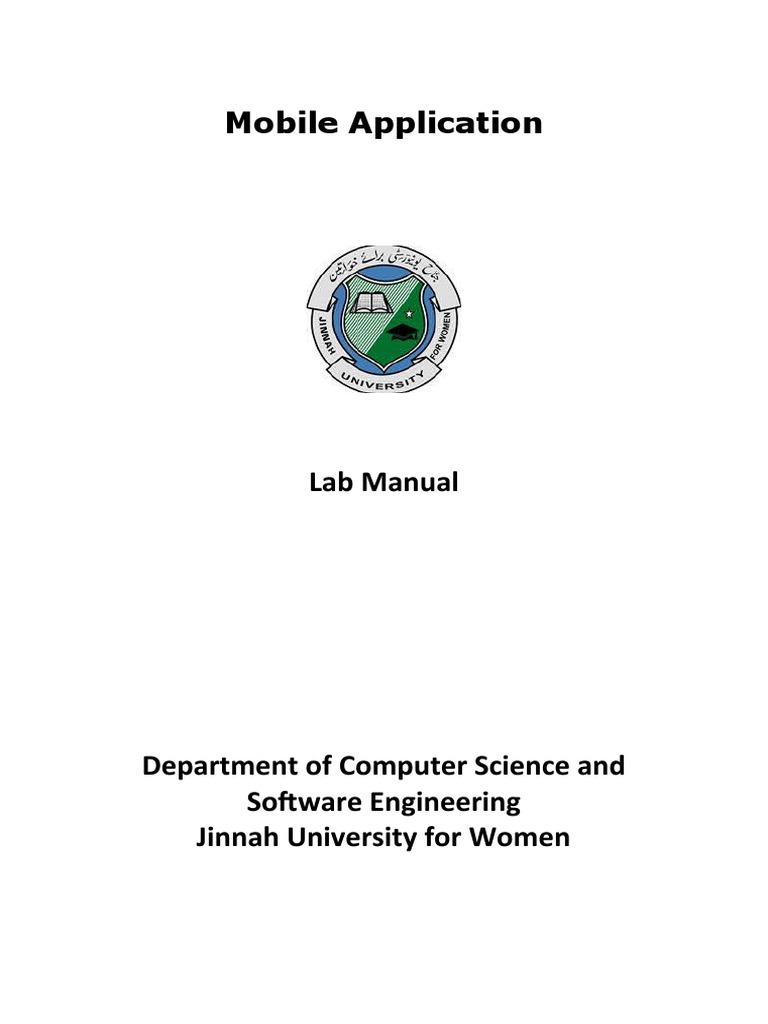 Lab Manual | PDF | Application Software | Android (Operating System)