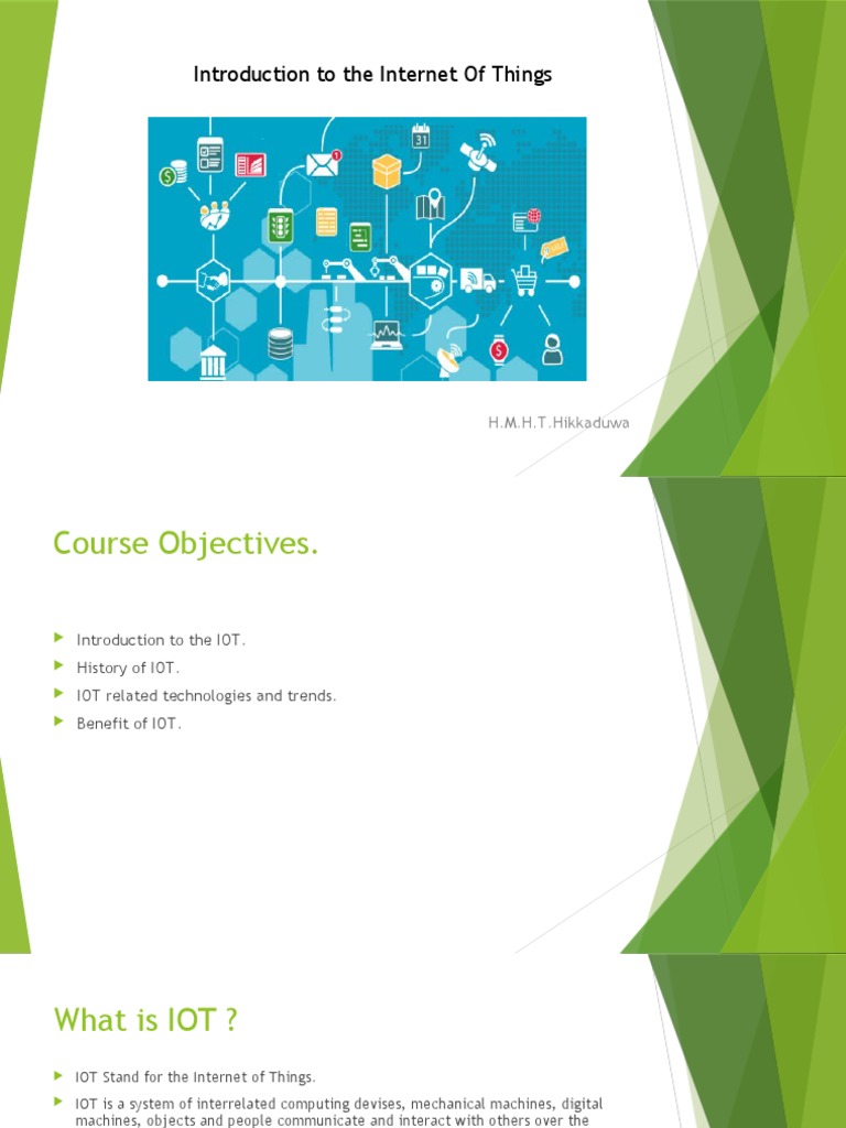 Introduction to Internet of Things (IoT) | PDF | Internet Of Things ...