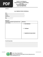 Lac Reflection Notes | PDF