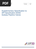 S-562 - Ball Valves To API Spec 6D - Information Requirements | PDF ...