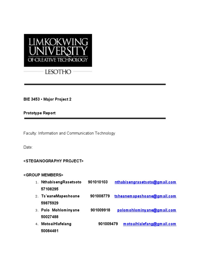 Prototype Submission Template | PDF | Information Age | Software