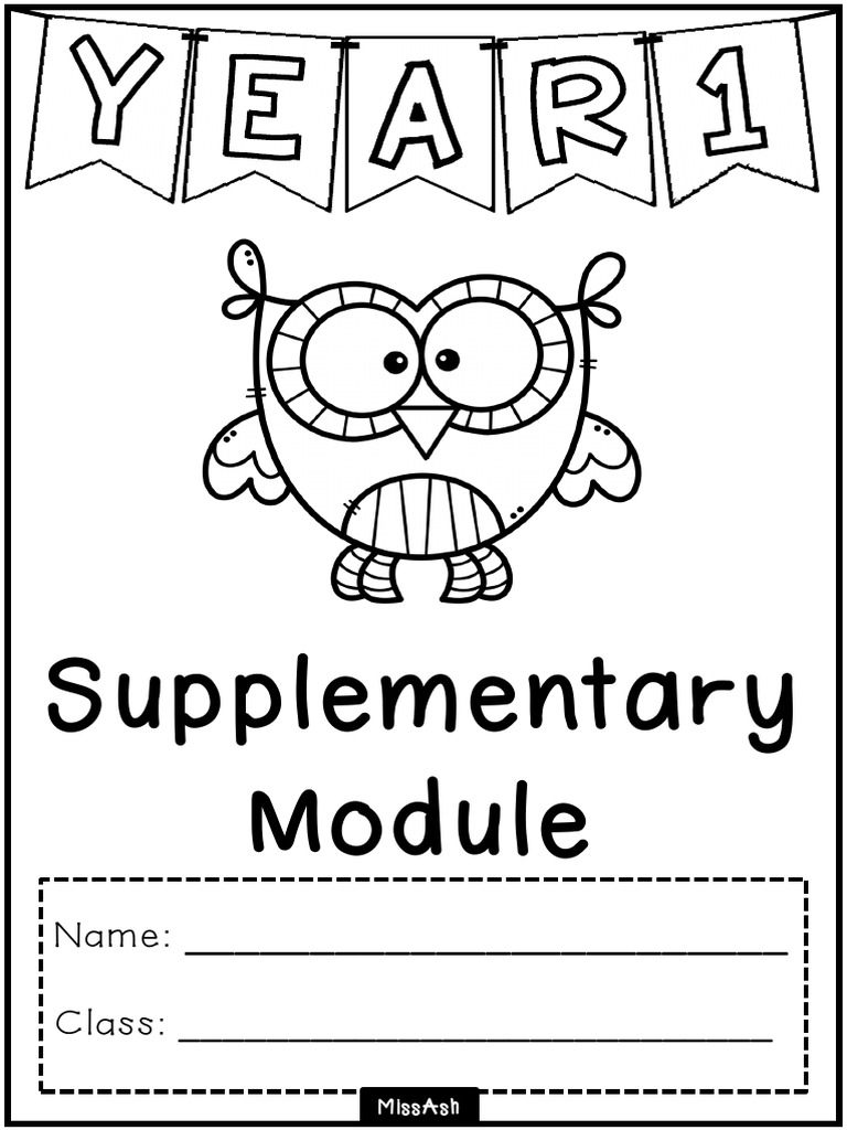 Year 1 Supplementary Book-1 | PDF