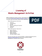 NEA Code of Practice for Waste Collectors | PDF | Waste | Waste Management