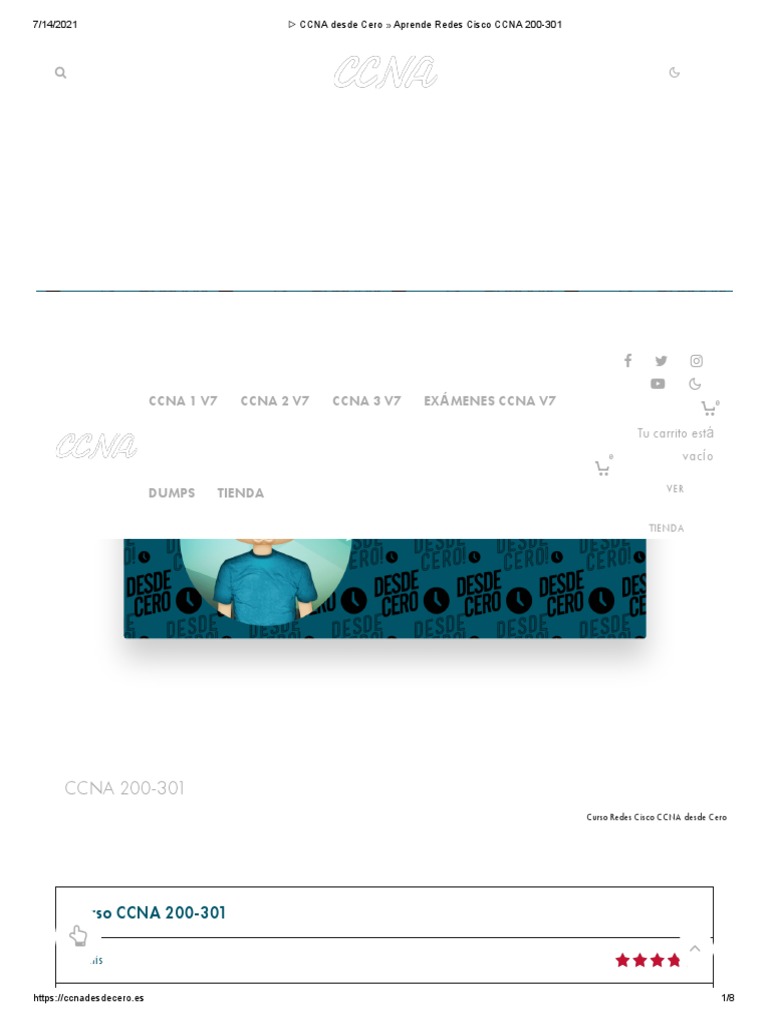 CCNA Desde Cero Aprende Redes Cisco CCNA 200-301 | PDF CCNA Desde Cero Aprende Redes Cisco CCNA 200-301 | PDF