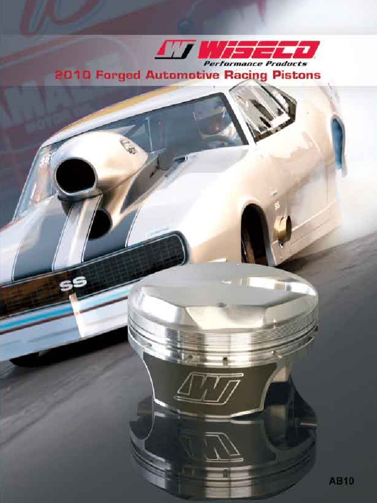 Catalogo Wiseco | PDF | Piston | Engines