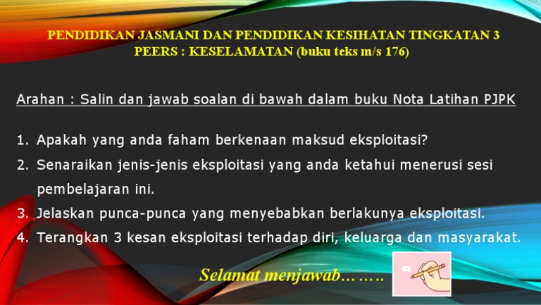 PJPK Keselamatan | PDF