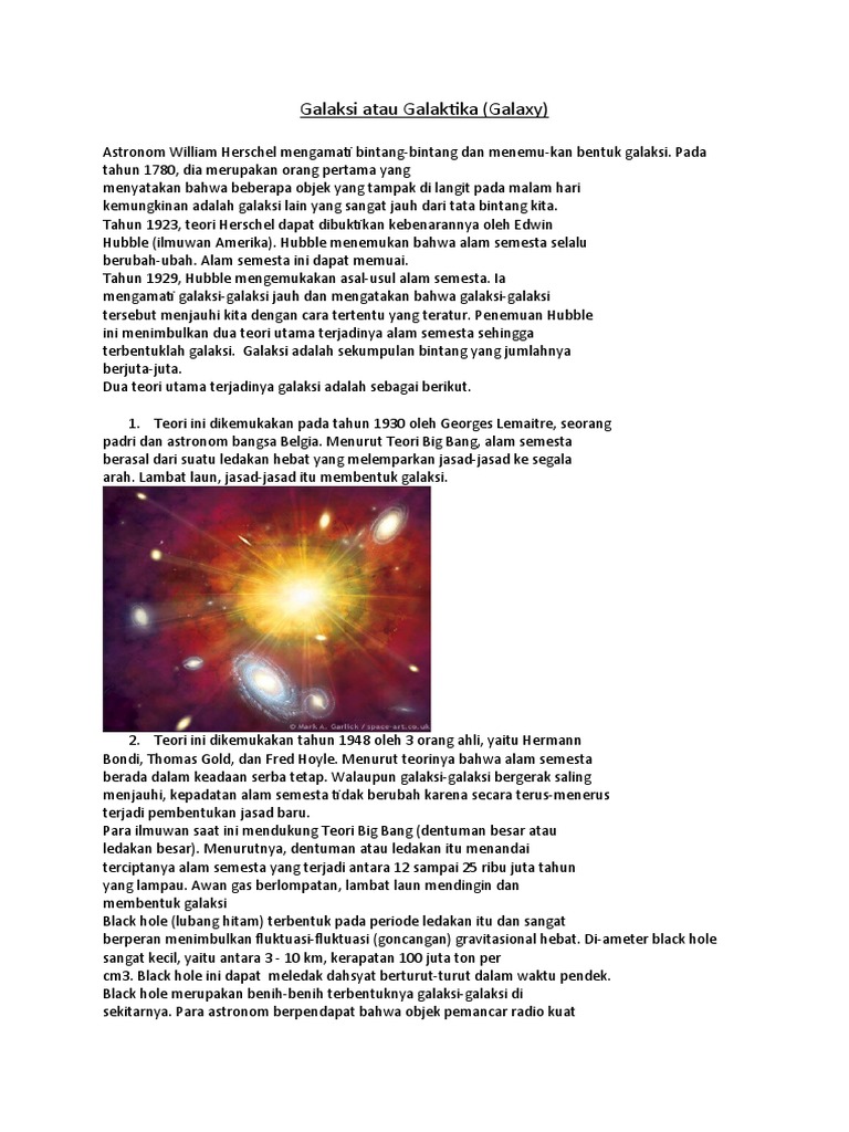 Galaksi Atau Galaktika | PDF