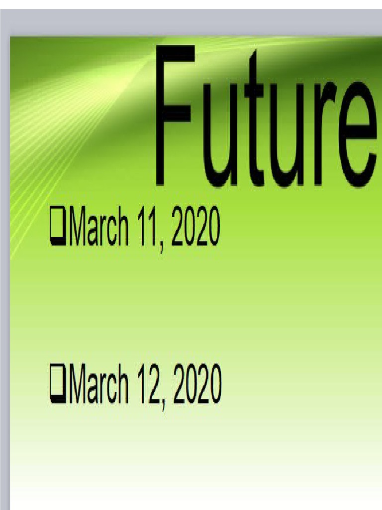 Future Log | PDF