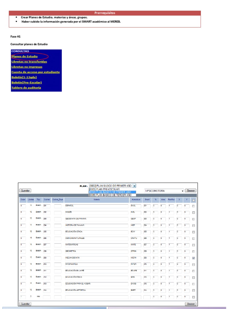 Tutorial Mereb | PDF | Point and Click | Contraseña