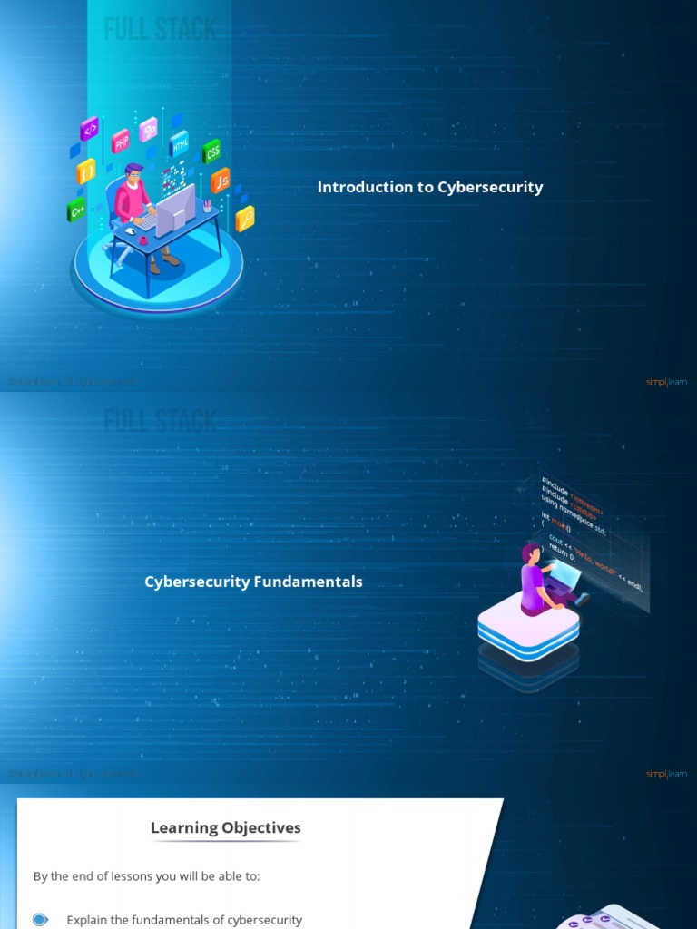 Lesson 2 - CyberSecurity Fundamentals | PDF | Encryption | Computer ...