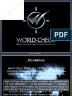 World Check Presentation. | PDF