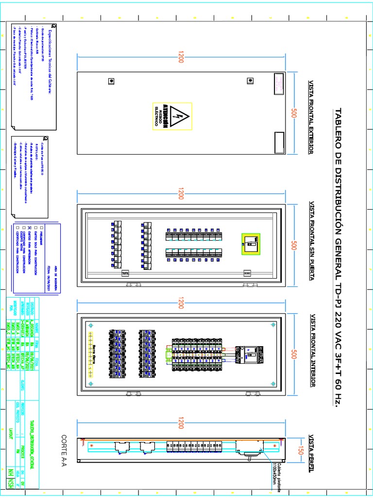 Planos de Fab - Tablero | PDF