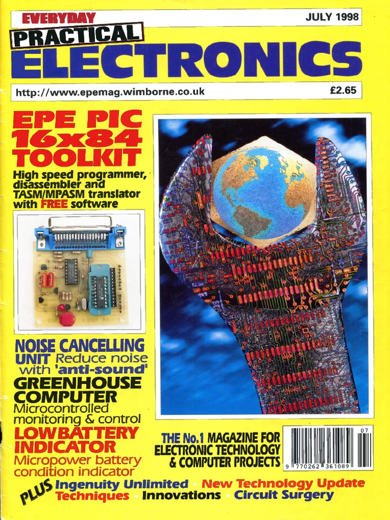 Everyday Electronics 1998 07 | PDF | Energy And Resource | Nature