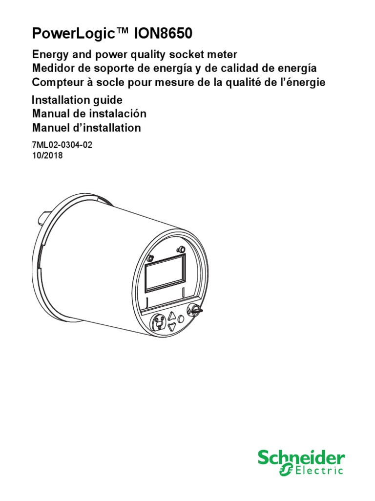 Manual ION8650 | PDF | Power Supply | Radio