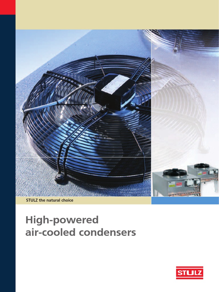 High-Powered Air-Cooled Condensers: STULZ The Natural Choice | PDF | Switch | Mechanical Engineering