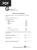 Uniform Receipt Acknowledgement | PDF