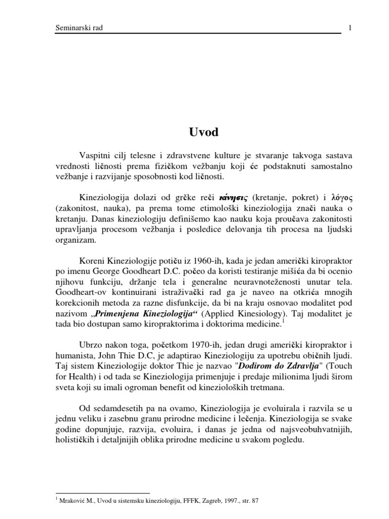 Kineziologija I Kosarka | PDF