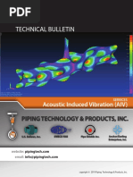 AIV and FIV Analysis Guidelines | PDF | Pipe (Fluid Conveyance) | Valve