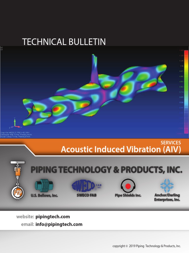 Technical Bulletin: Acoustic Induced Vibration (AIV) | PDF | Pipe ...