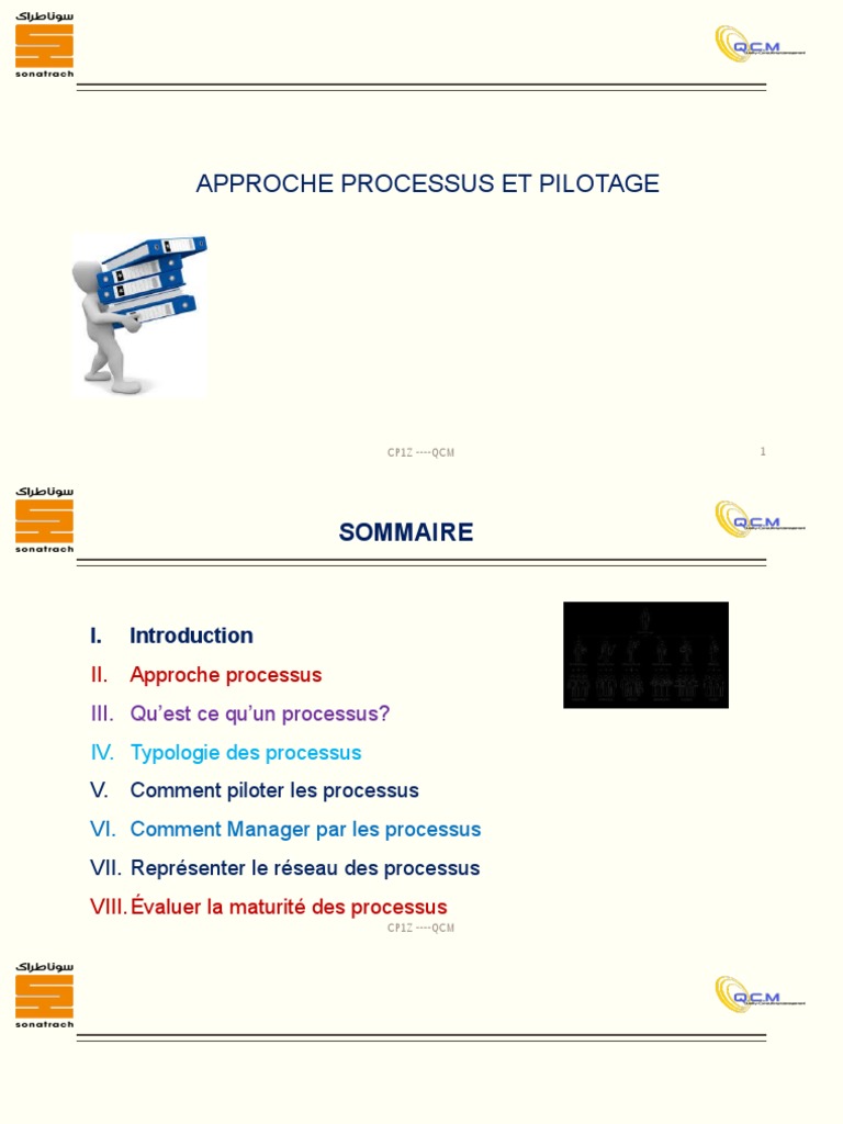 Formation Sur L'approche Processus Et Pilotage CP1Z | Télécharger gratuitement PDF | Management ...