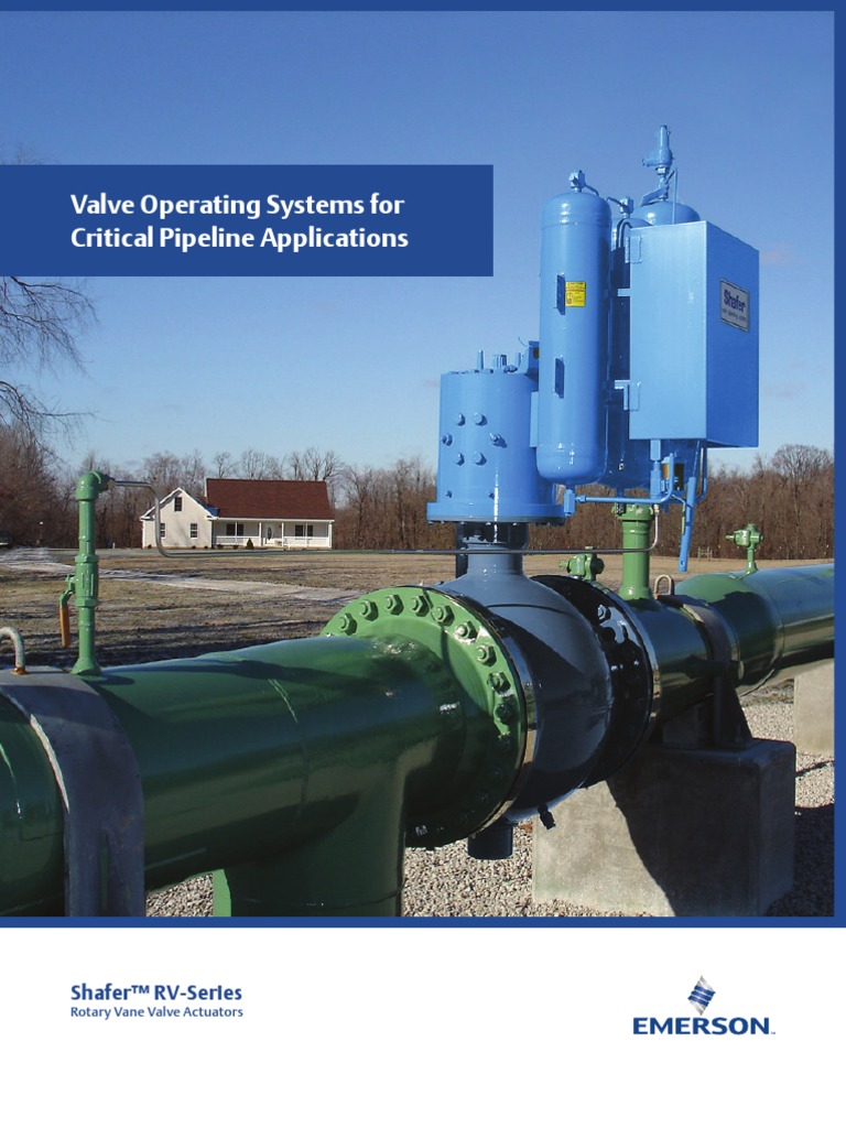 Brochure RV Series Rotary Vane Actuators Shafer en 86698 | PDF | Valve ...