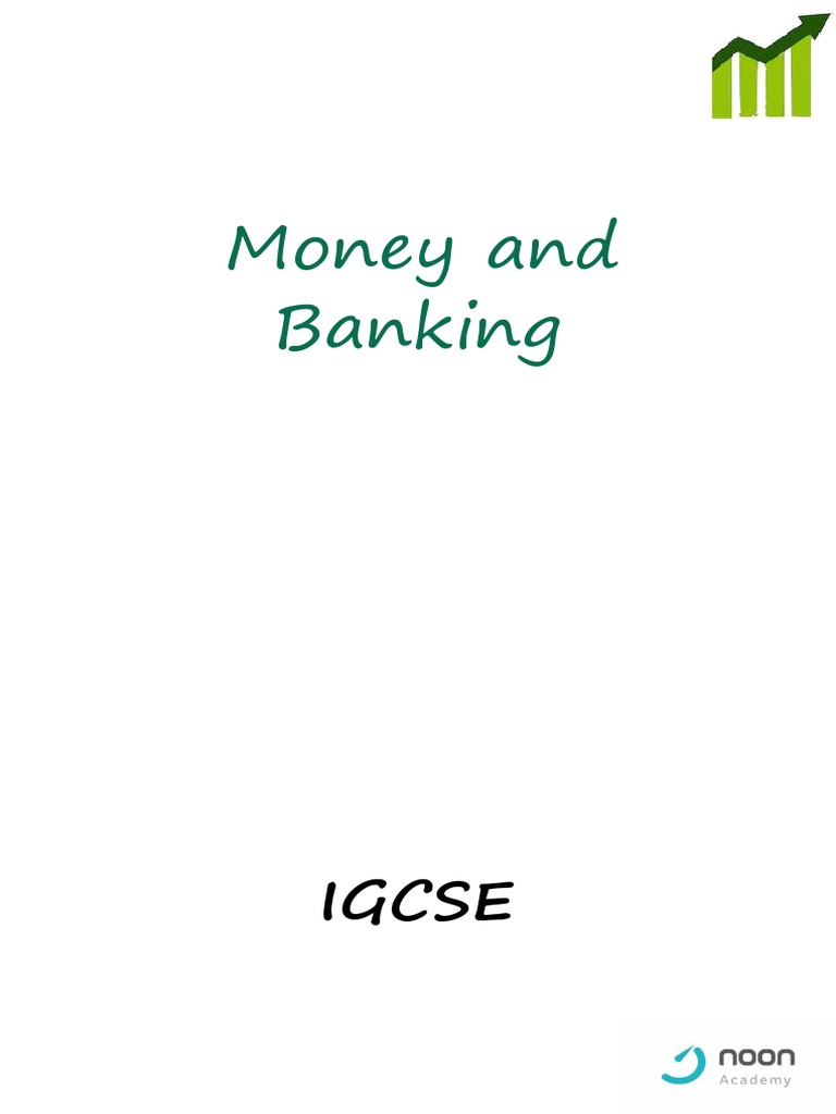 Money and Banking: Igcse | PDF | Money | Banks