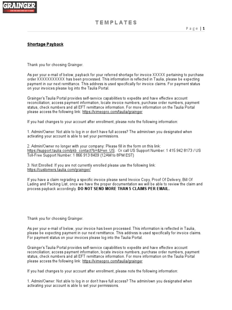 Templates To Use | PDF | Receipt | Accounts Payable