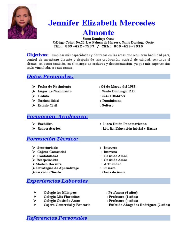 Jennifer Elizabeth Mercedes Almonte 2 | PDF