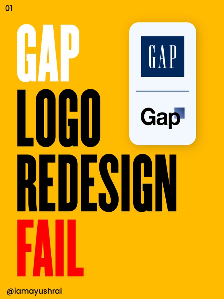 GAP Logo Redesign FAIL 1623089026 | PDF