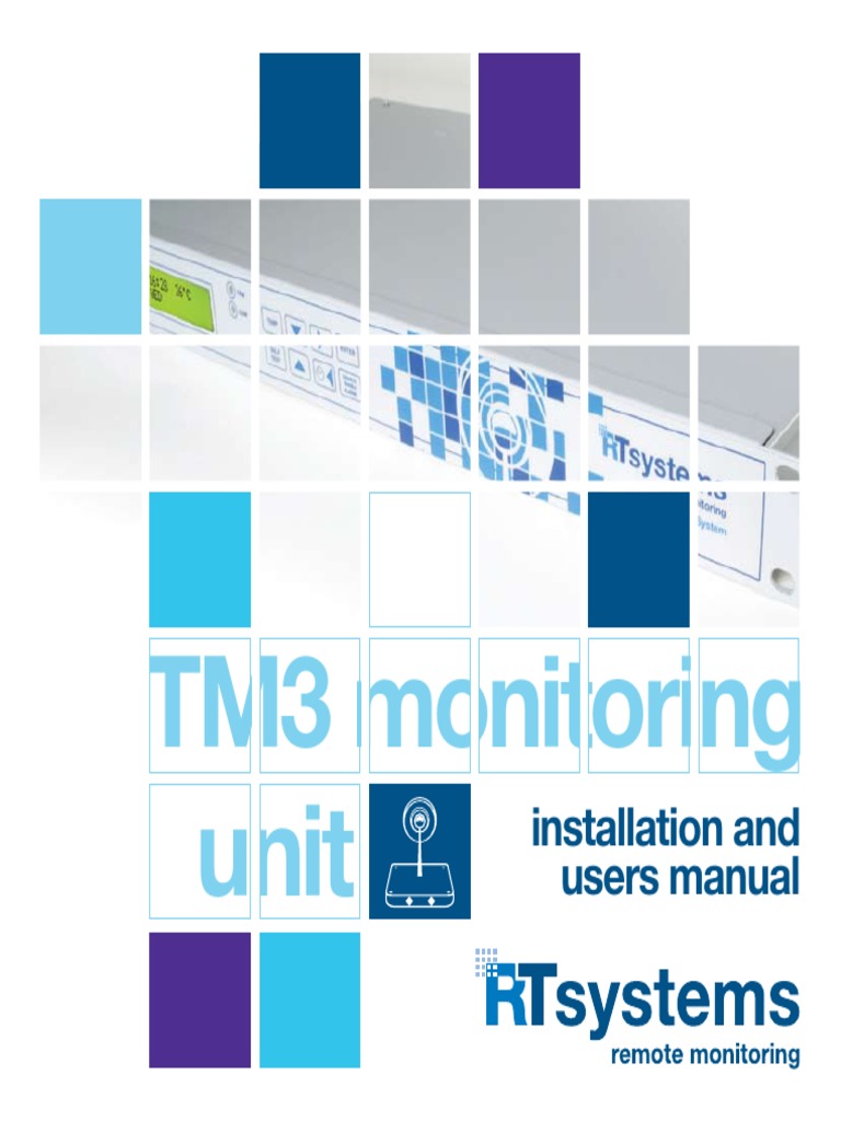 TM3 Monitoring Unit: Installation and Users Manual | PDF | Personal ...