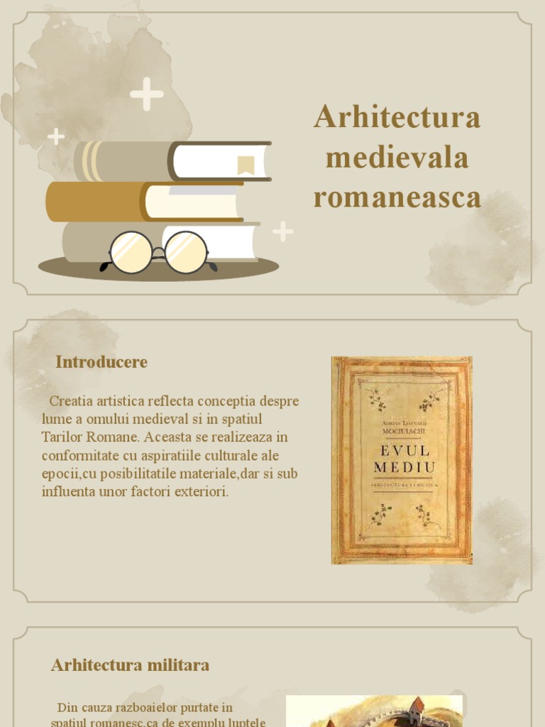 Arhitectura Medievala Romaneasca | PDF