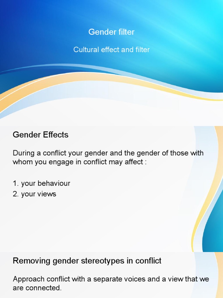 Gender and Culture Filter | PDF | Gender | Gender Studies