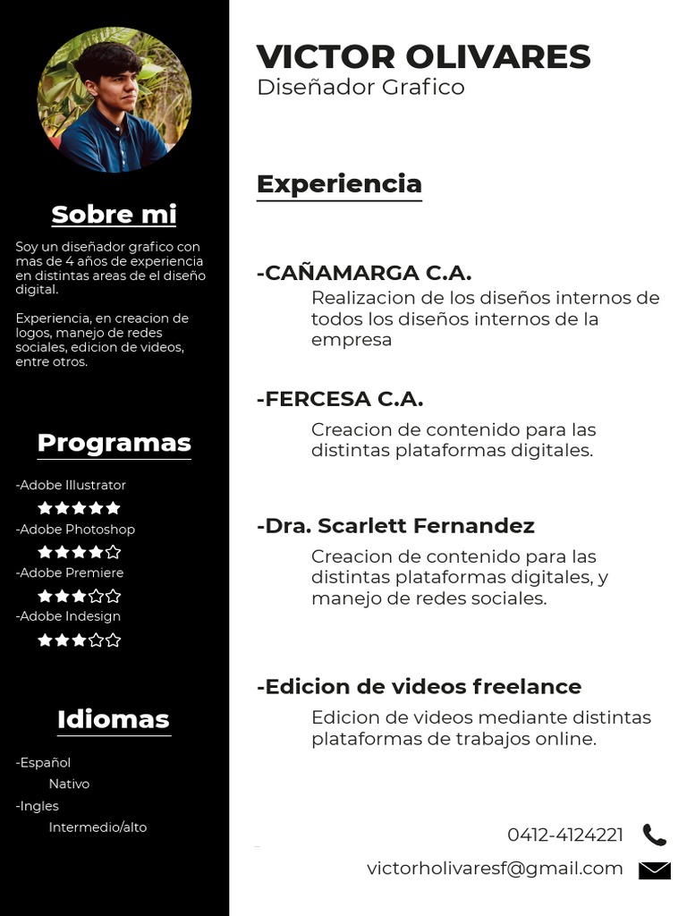 CV Victor Olivares | PDF