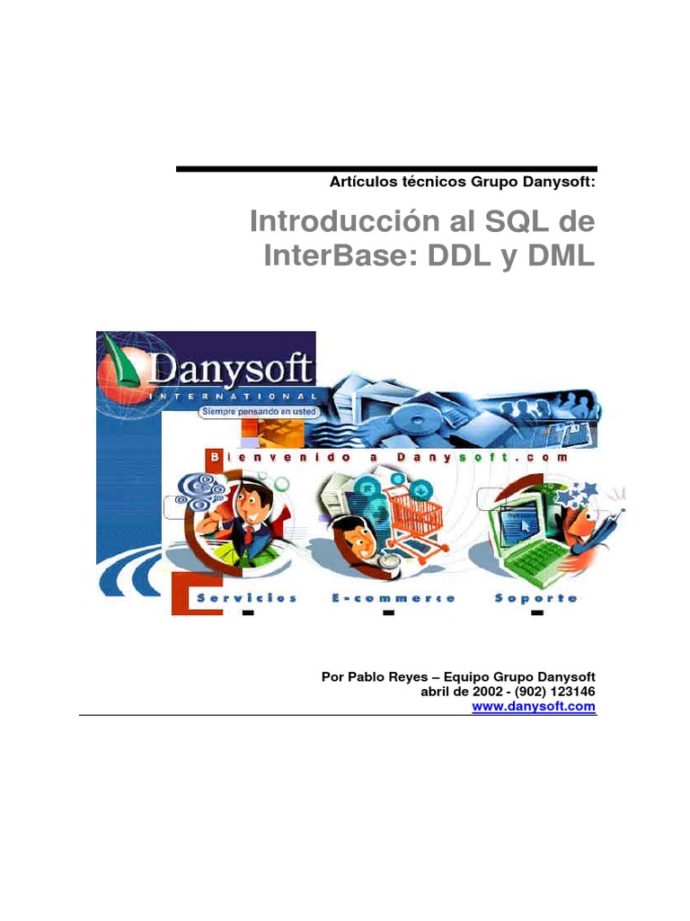 Introducción Al SQL de InterBase DDL y DML | PDF | SQL | Bases de datos