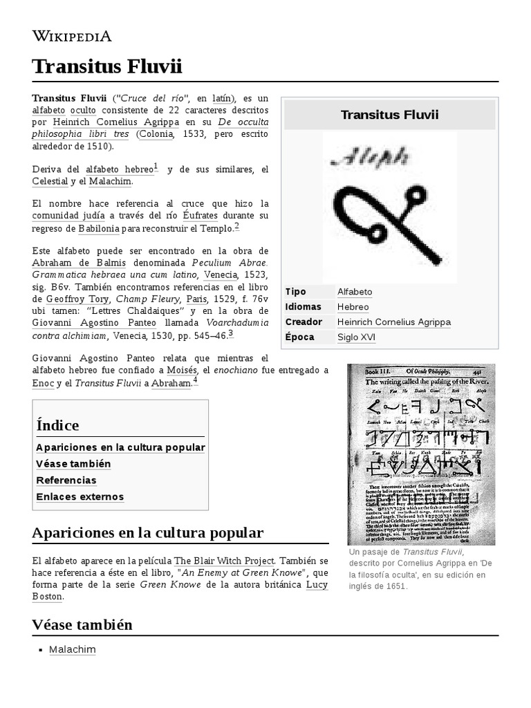 Transitus Fluvii | PDF | Idiomas