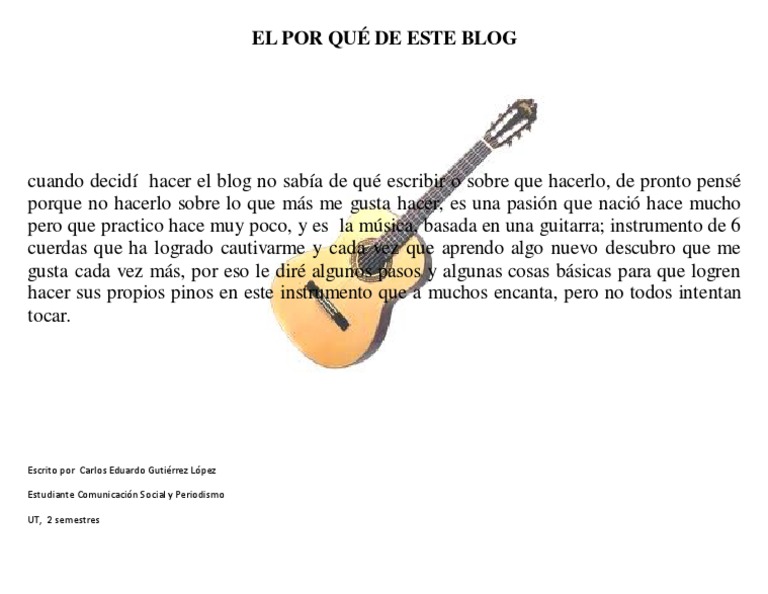 El Por Qué de Este Blo1 | PDF