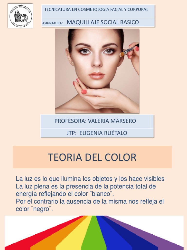Teoria Del Color Uba | PDF | Color | Ligero