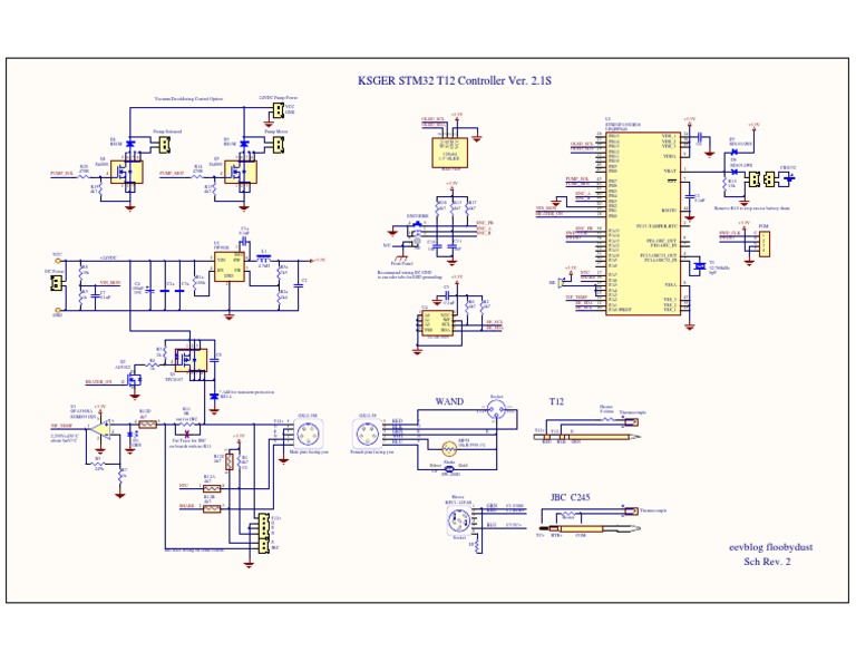 KSGER STM32 Ver2 - 1S Schematic Rev 2 - Floobydust | PDF | Nature