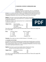 Parol Making Contest Mechanics and Guidelines | PDF