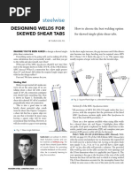 Weld Access Hole (AISC 360 Section J1.6&7) | PDF | Welding | Construction