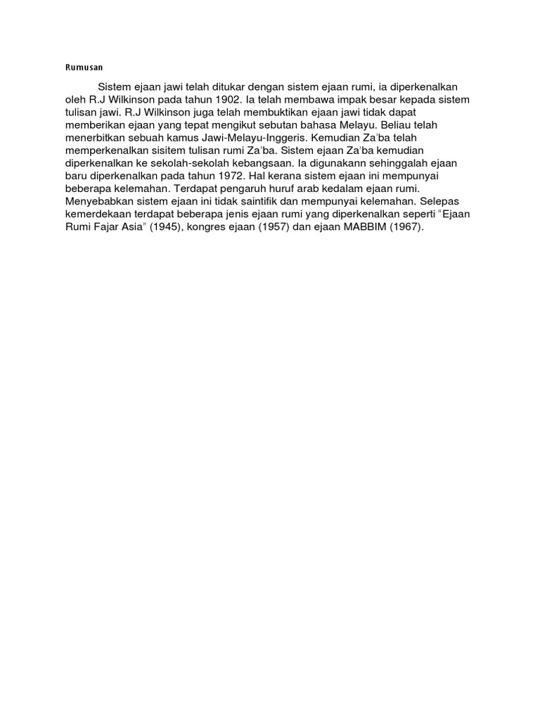 Rumusan | PDF