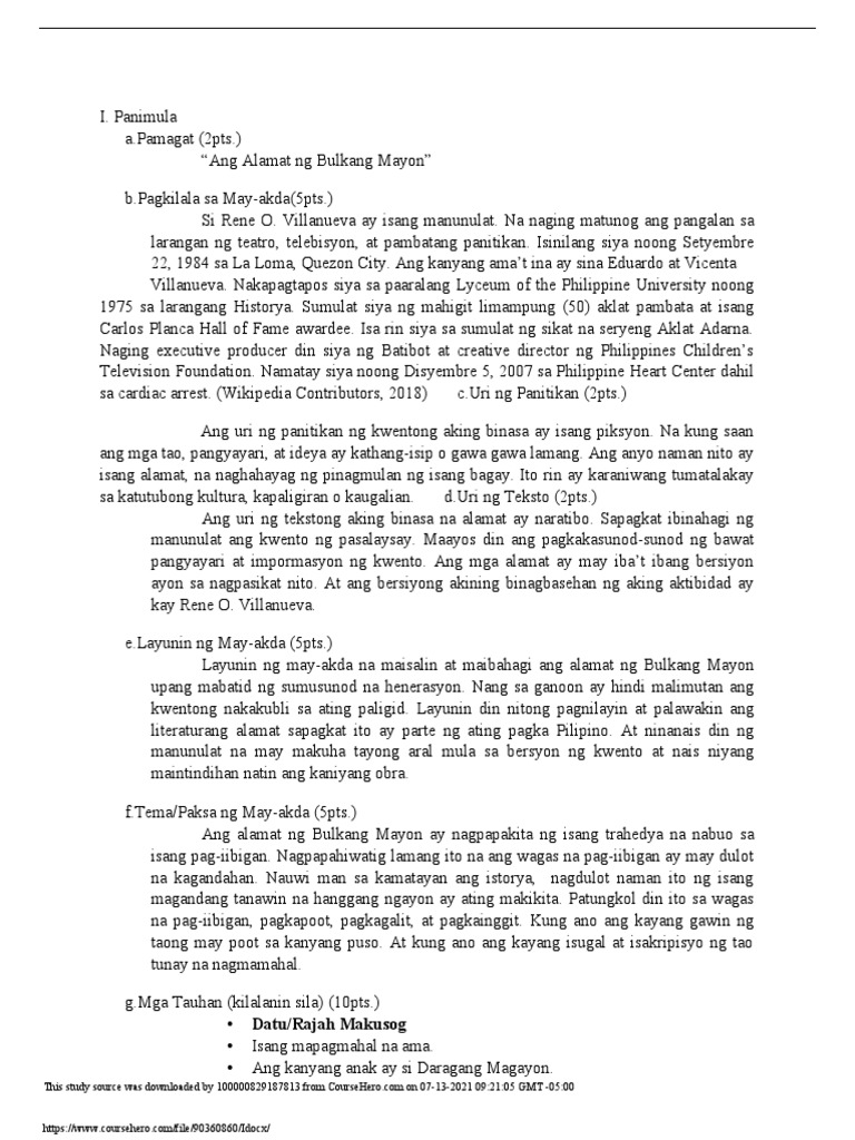 Datu/Rajah Makusog | PDF