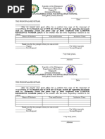 Form 137 Request Letter | PDF