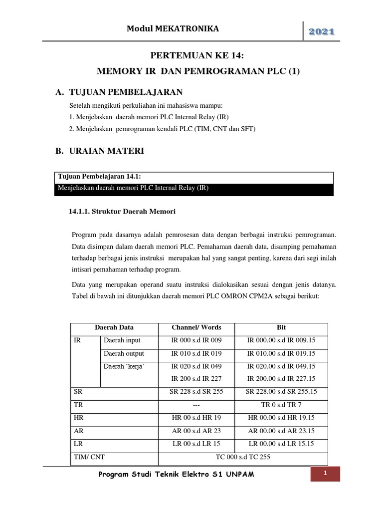 Modul Pertemuan - 14 | PDF