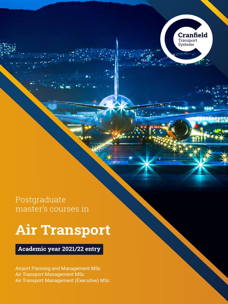 Cranfield Air Transport Course Brochure | PDF | Airlines | Transport