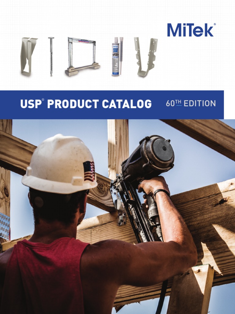2020 MiTek Product Catalog | PDF | Economic Sectors | Building Engineering