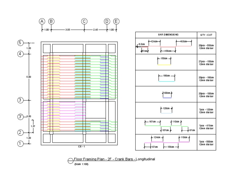 2F Floor Framing Plan Details | PDF | Teaching Mathematics | Nature