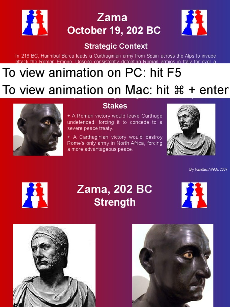 Hannibal vs Scipio at the Battle of Zama | PDF | Scipio Africanus | Hannibal