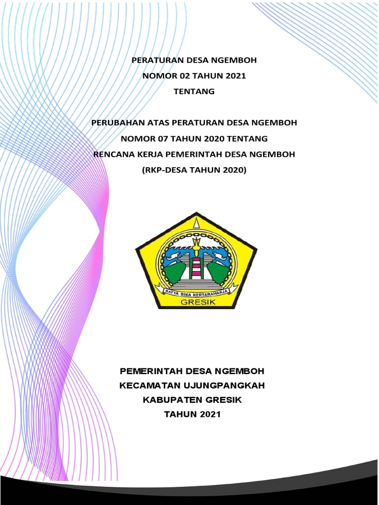 Cover RKP Perubahan | PDF