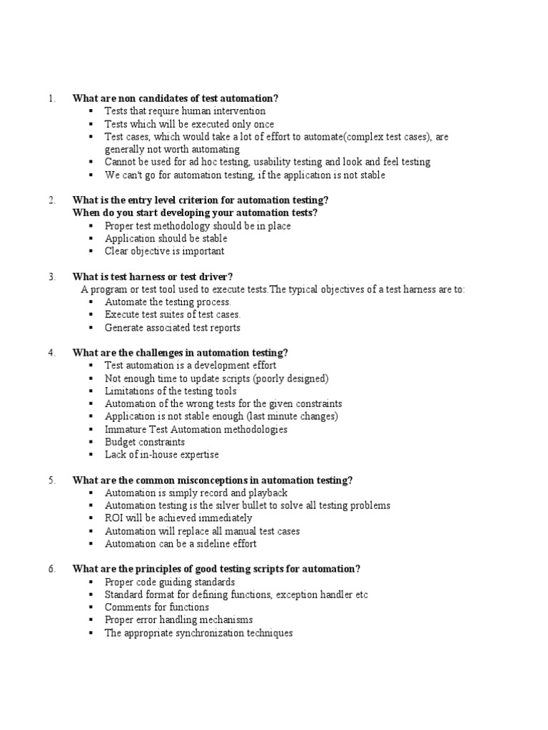 A Comprehensive Guide To Test Automation Frameworks Best Practices